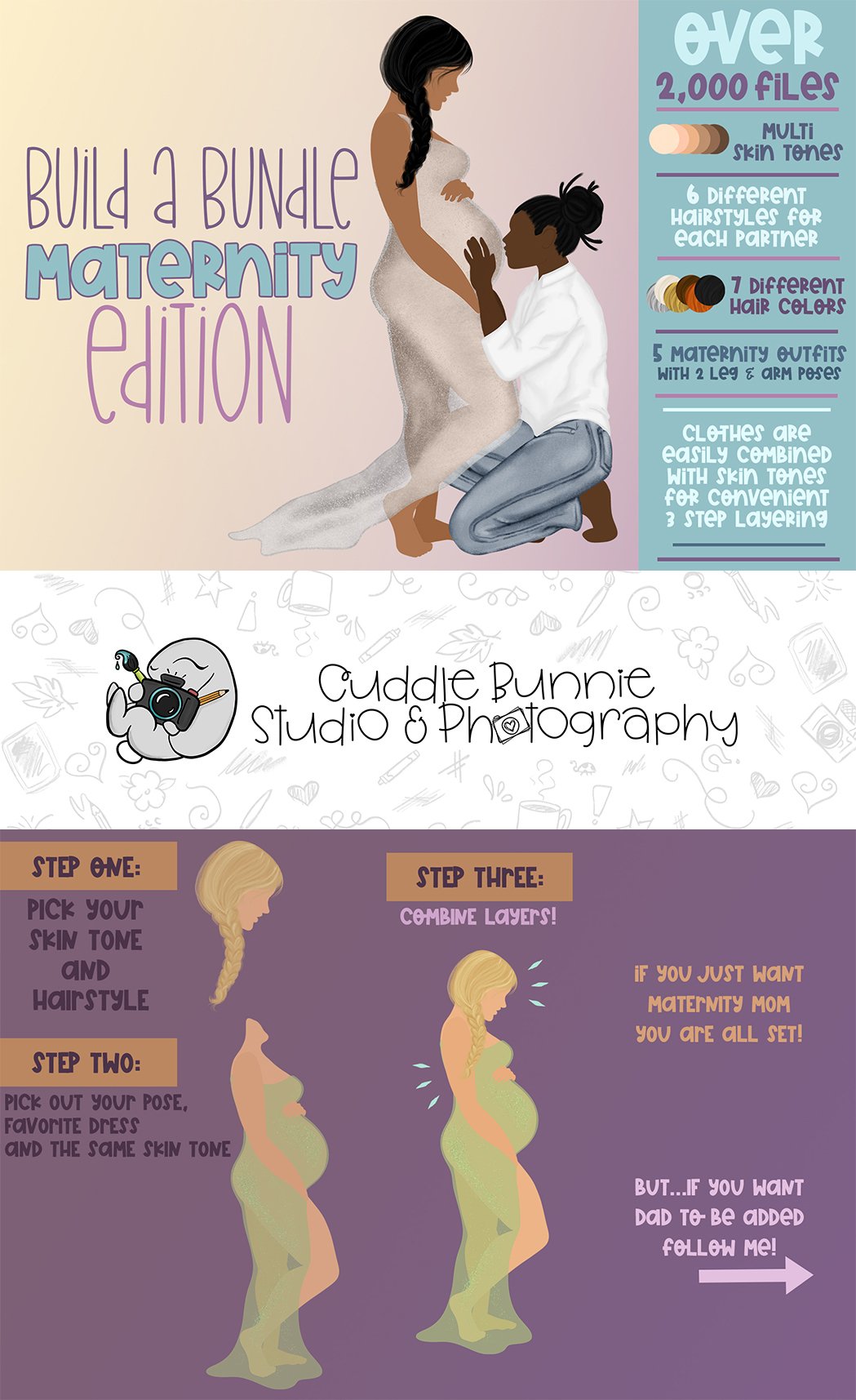 Build a Bundle|Maternity Edition|PNG File (2007865)
