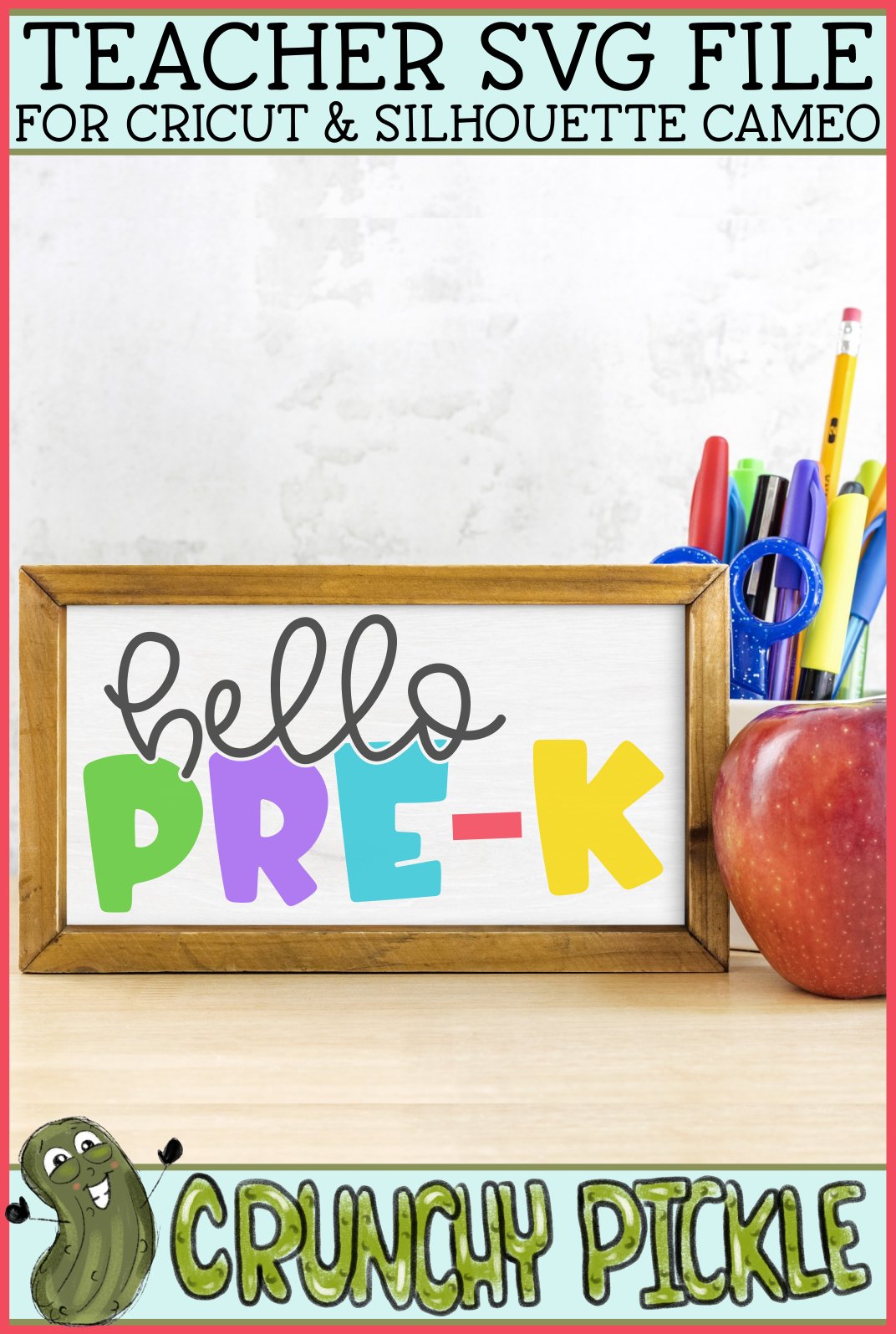 Hello Teacher SVG File