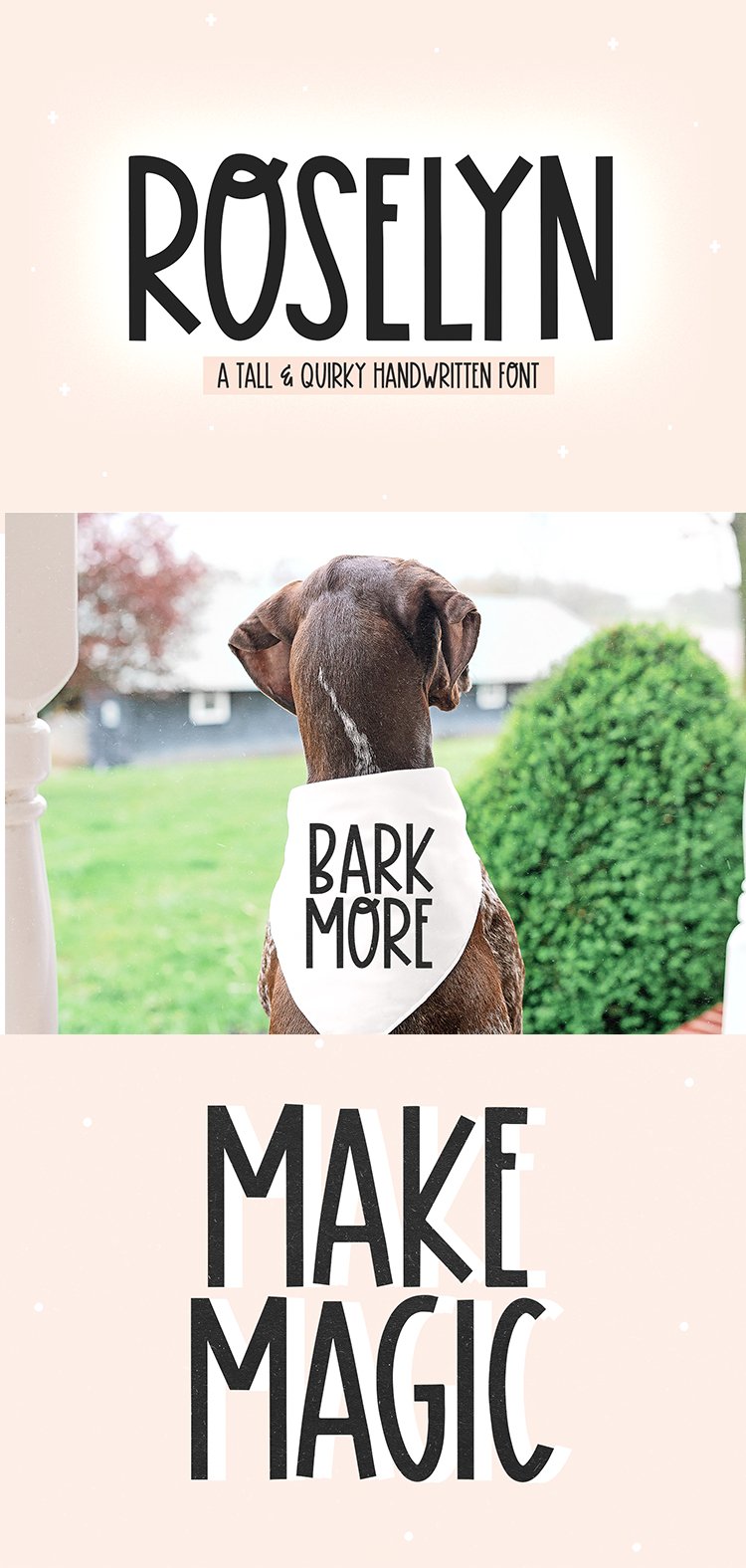 Roselyn - A Fun Handwritten Font