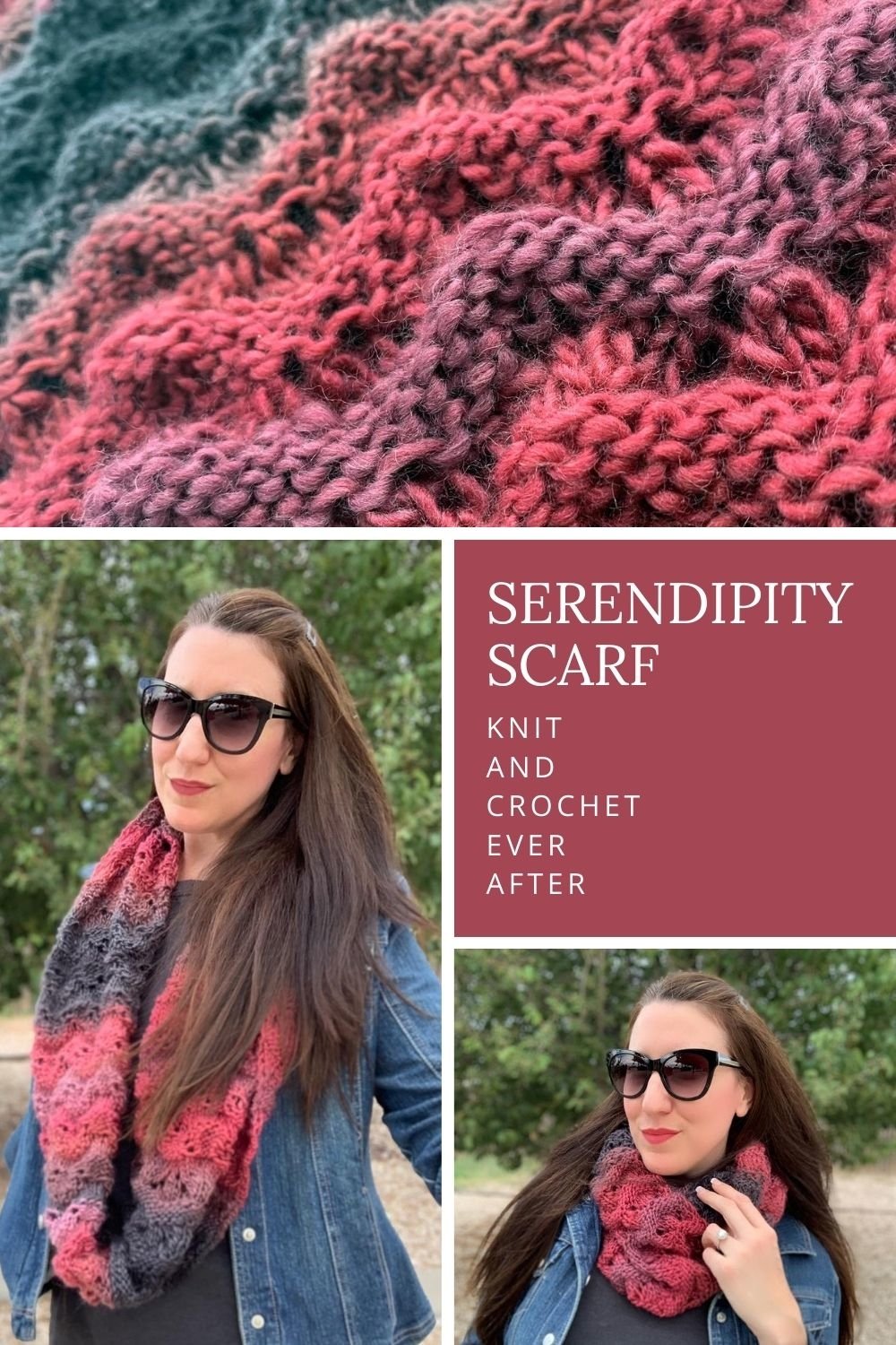 Serendipity Scarf Knit Pattern