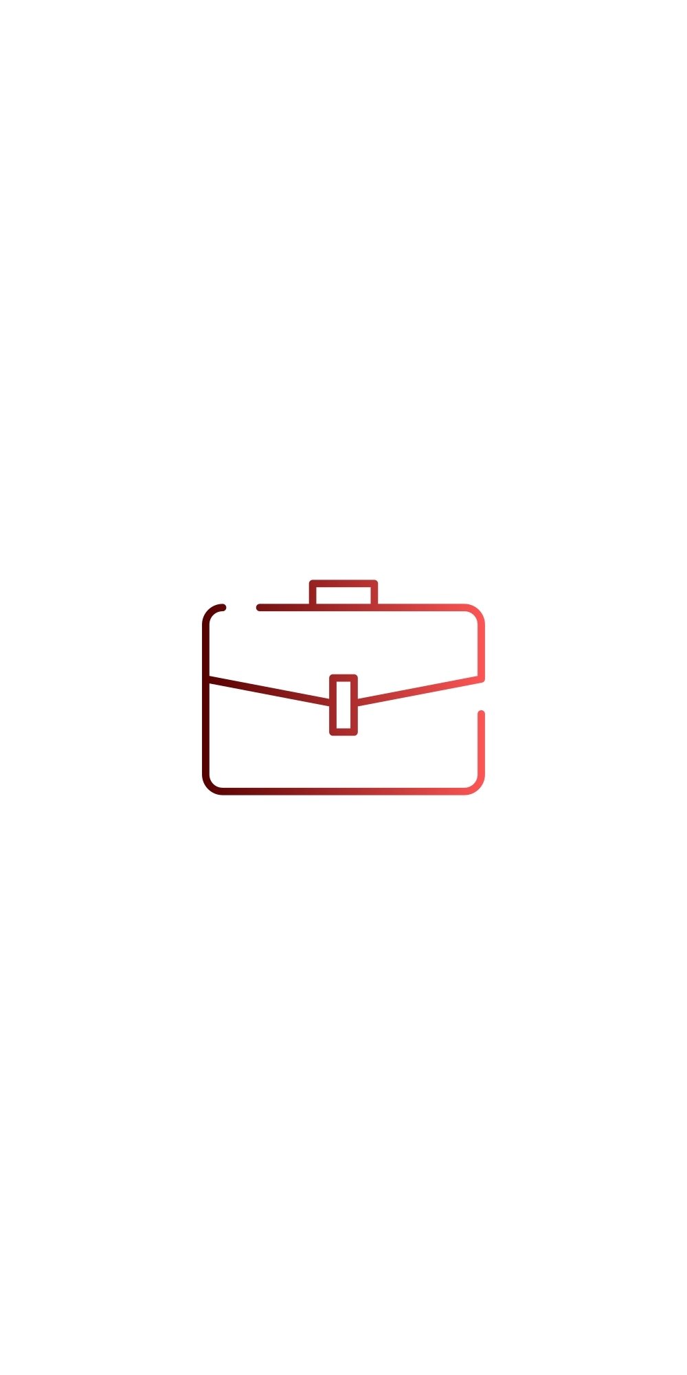 Work bag icon vector illustration with outline style