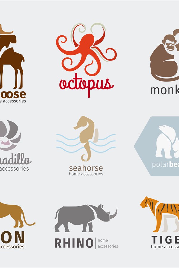 Animals vector logos