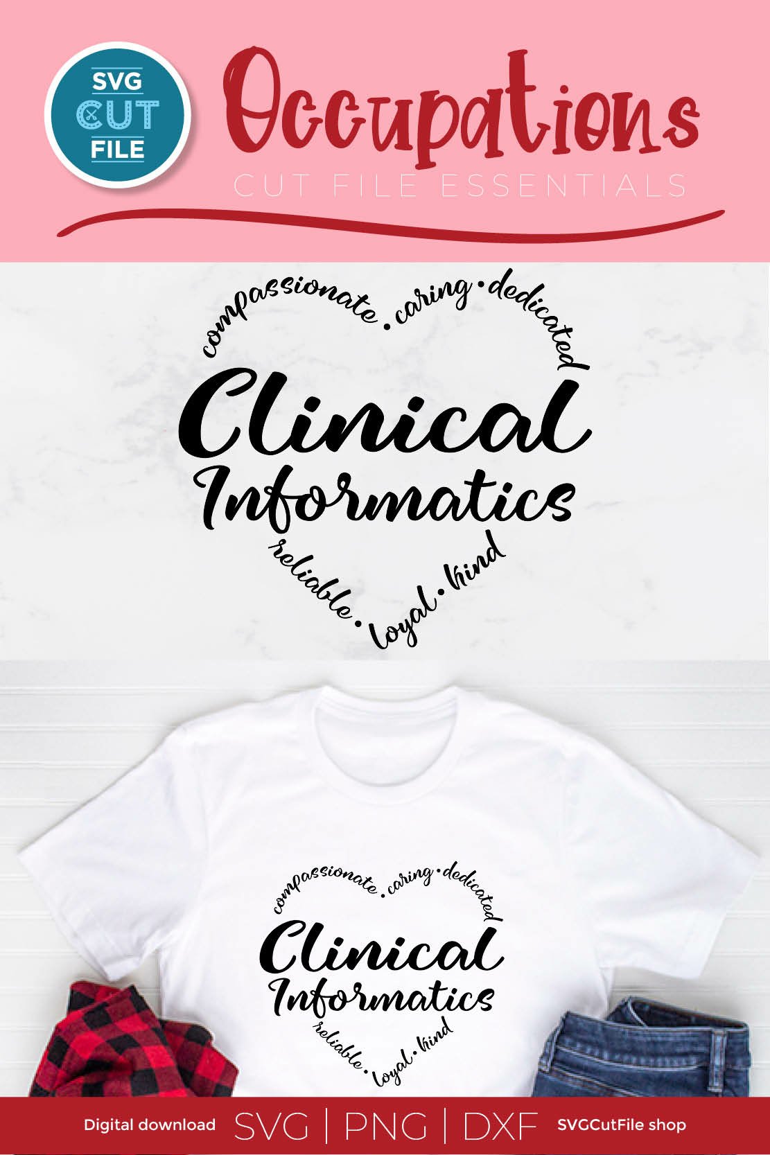 Clinical informatics svg for super-cute gifts, like tshirts