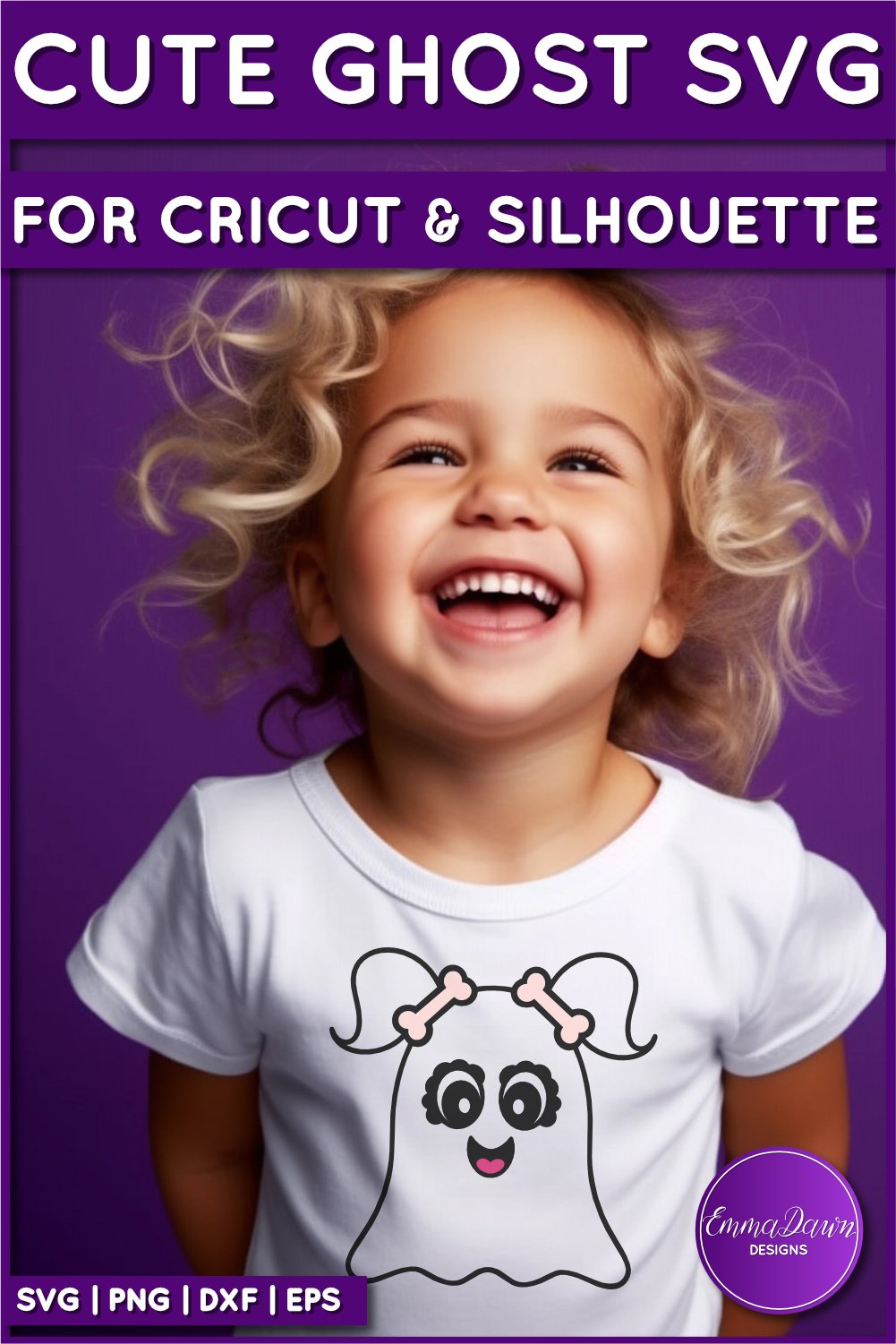 Cute Ghost SVG | Halloween Ghost Cut File