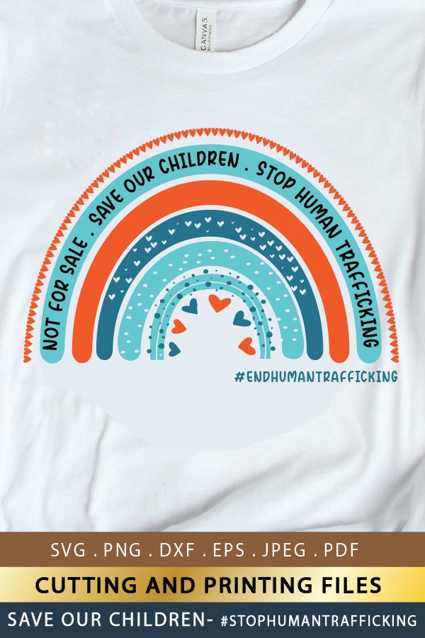 Save The Children SVG Human Trafficking Awareness (843143)