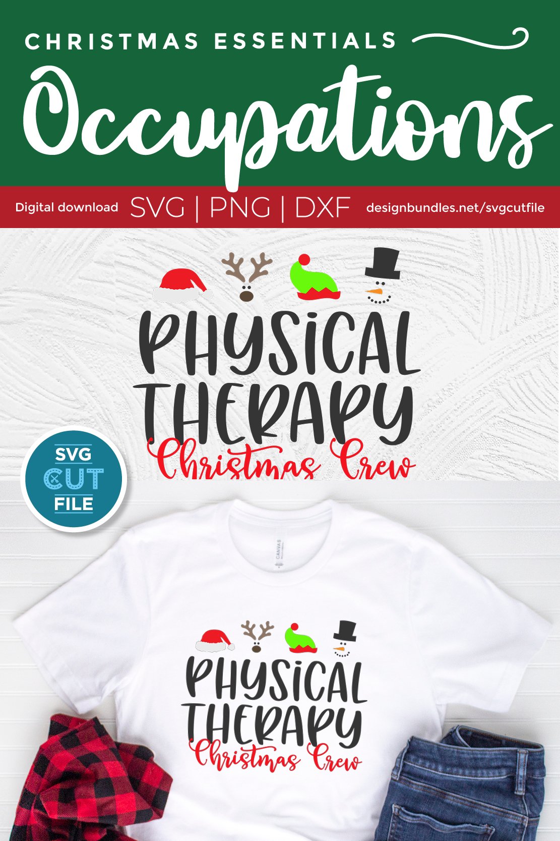 Christmas Physical Therapy svg - Physical Therapy (1085526)
