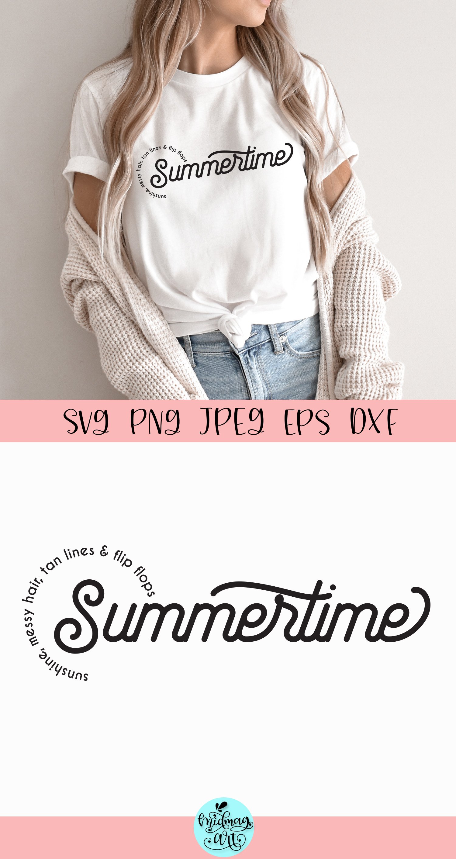 Summertime svg, summer svg (1719096)