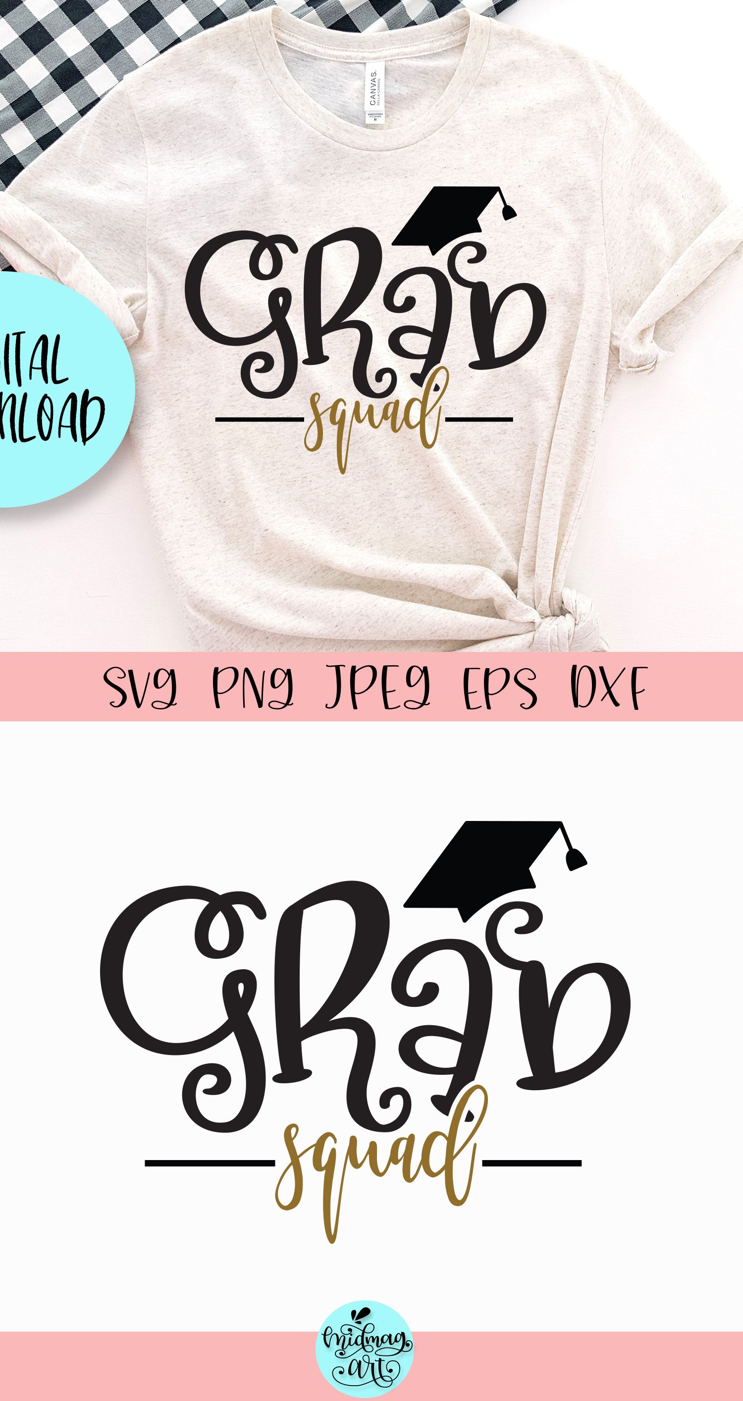 Grad squad svg, graduation svg (1276965)