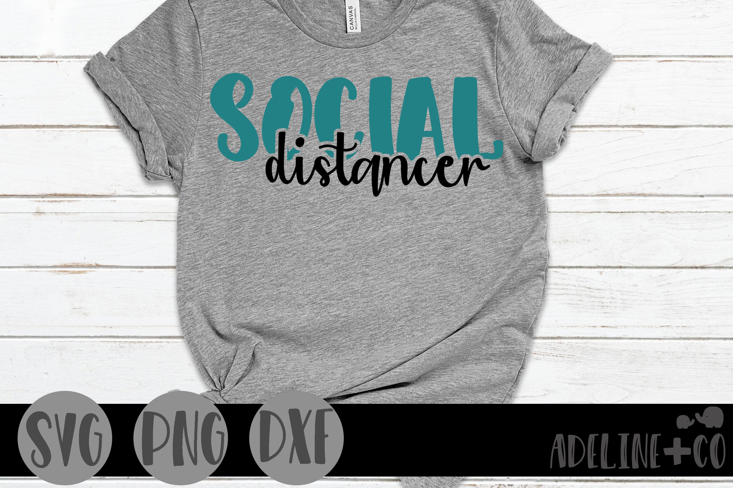 Social distancer, SVG, PNG, DXF