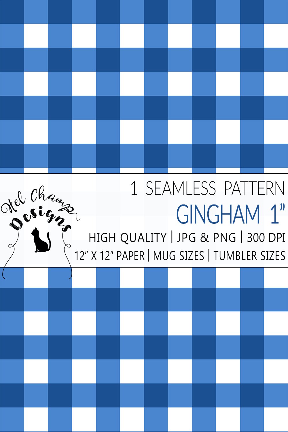 Nautical blue scrapbooking vichy papers design