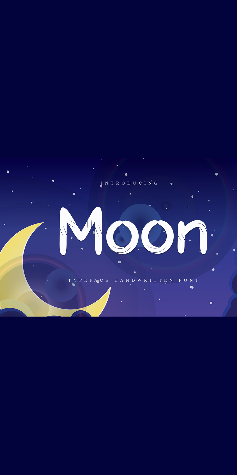 Moon Display Font