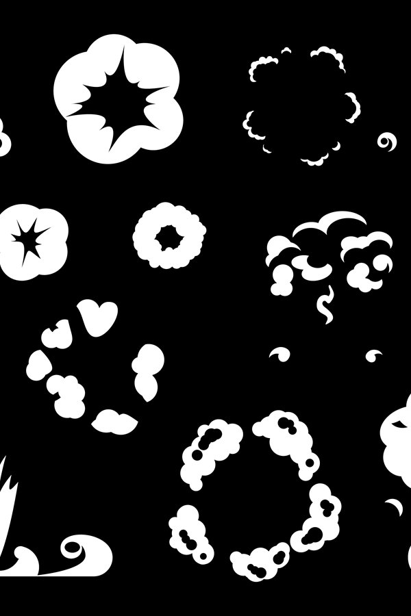 Comic explosion. Cartoon spark effect and magic energy flash