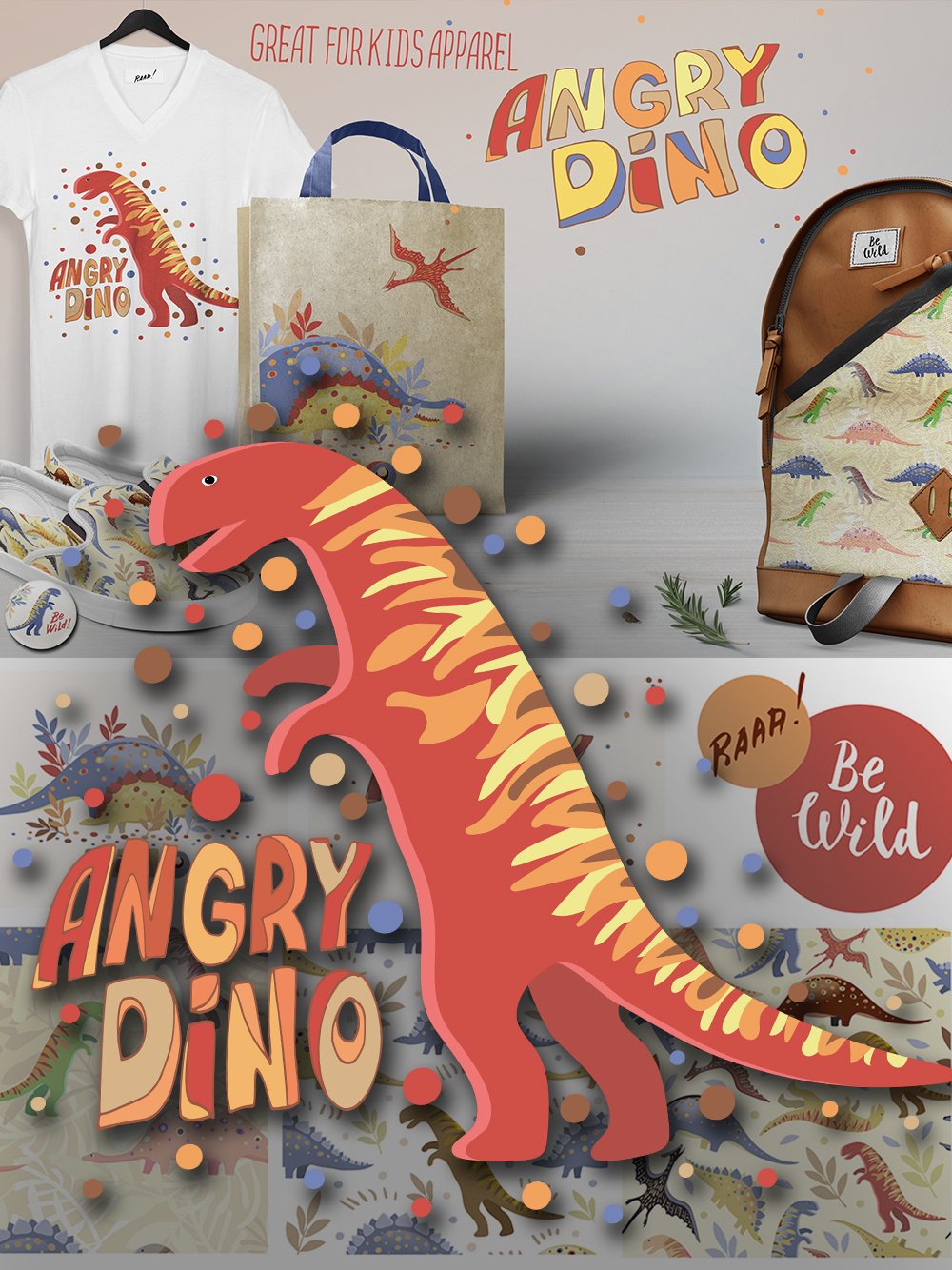 Angry dino bundle