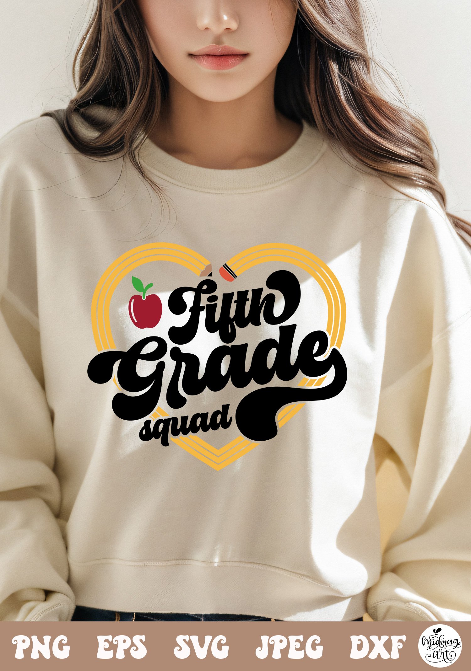 Fifth Grade squad SVG PNG, 5th Grade Squad Svg