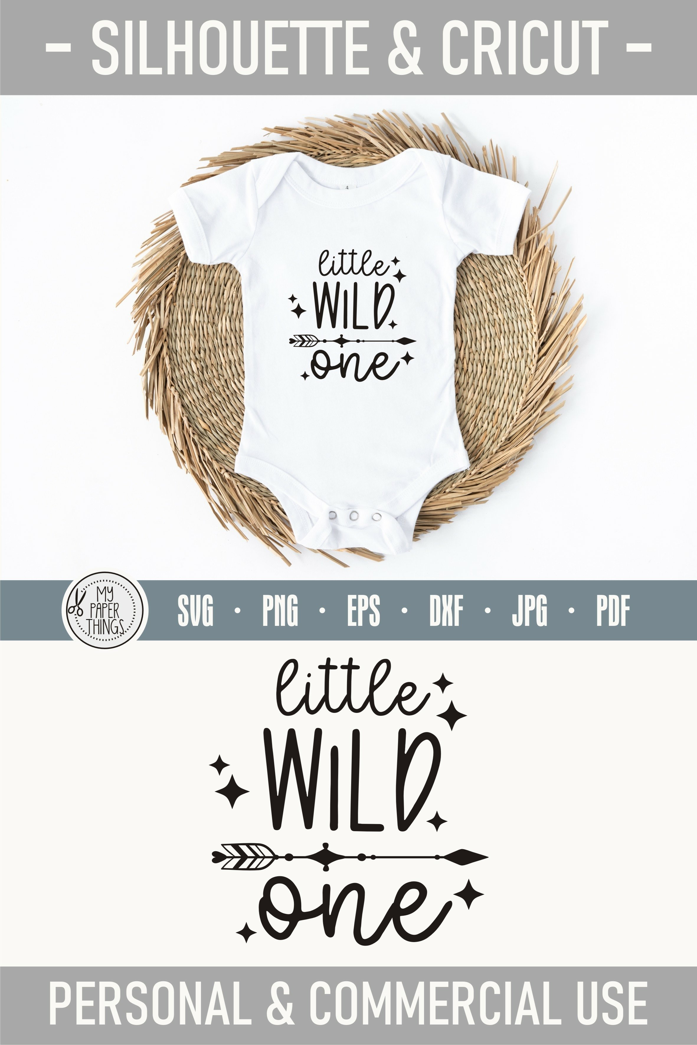 Little Wild One Svg