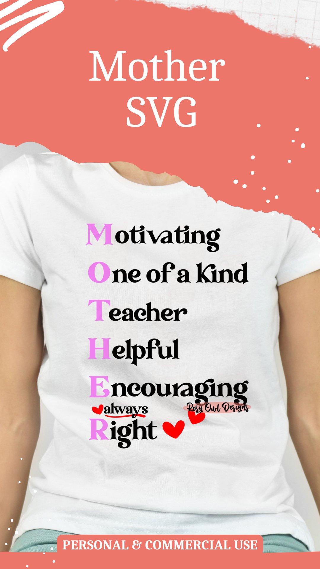 Mother SVG, Positive Descriptive Words for Mom