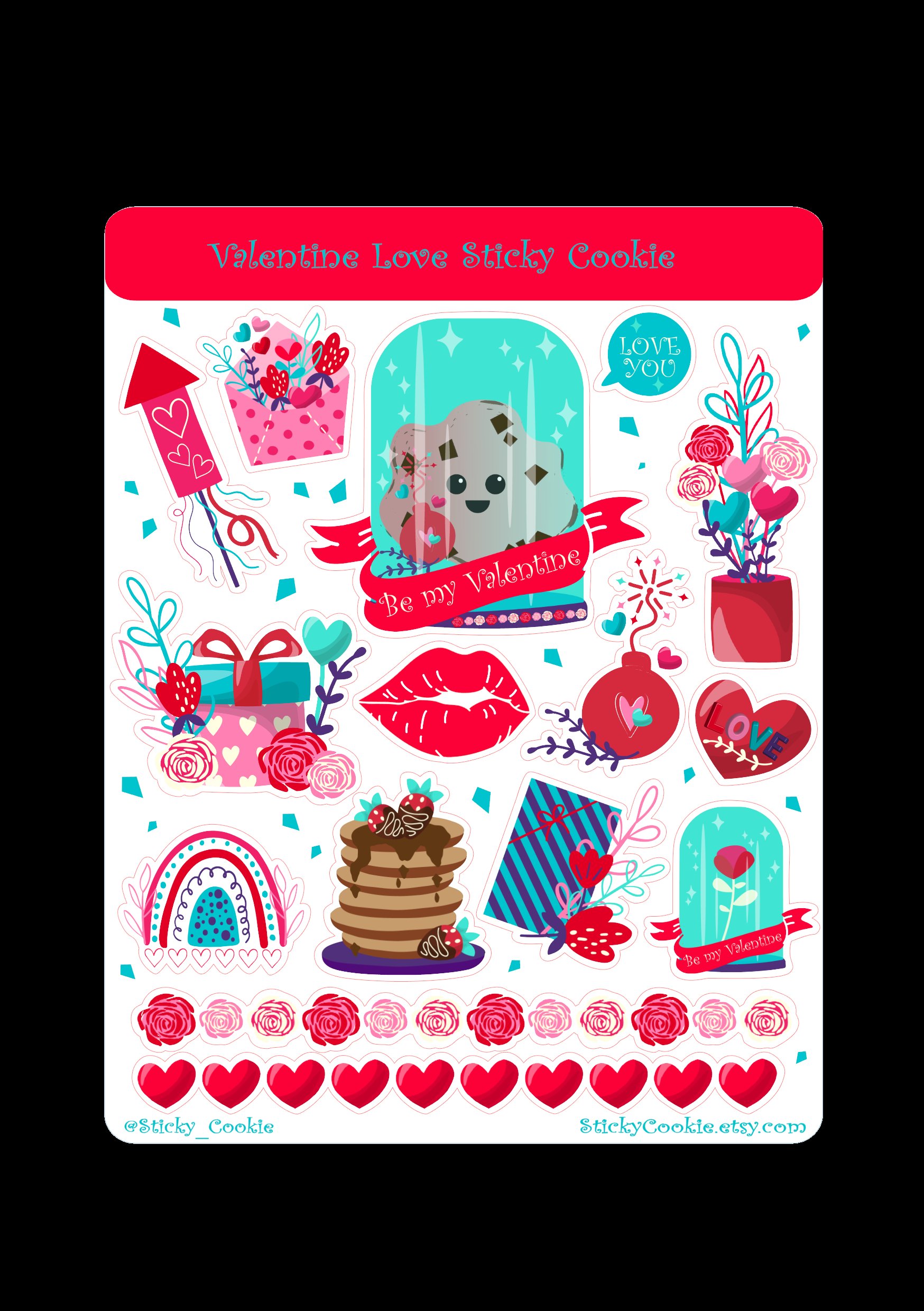 Digital Valentine Love Clipart