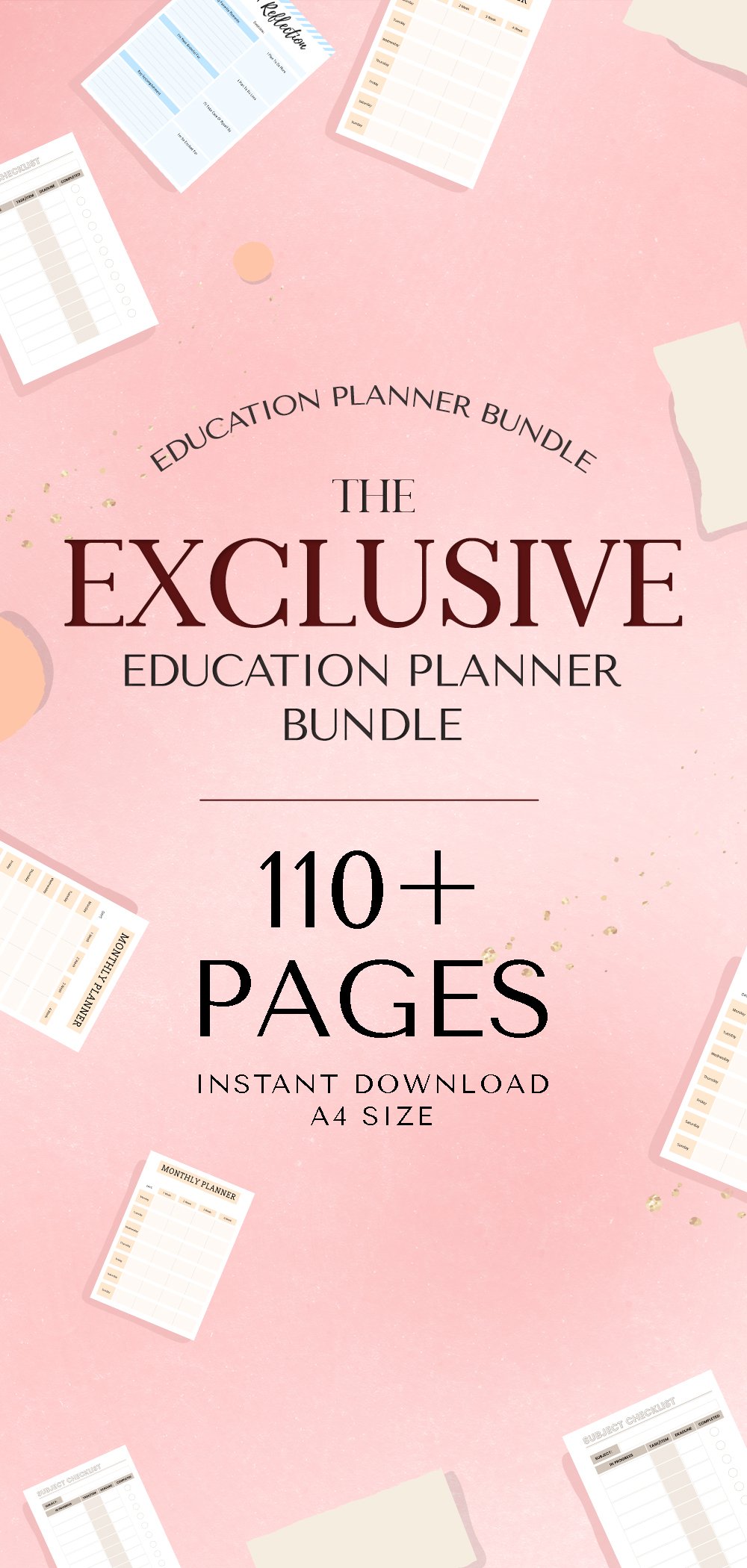 Education Planner Bundle | School Planners