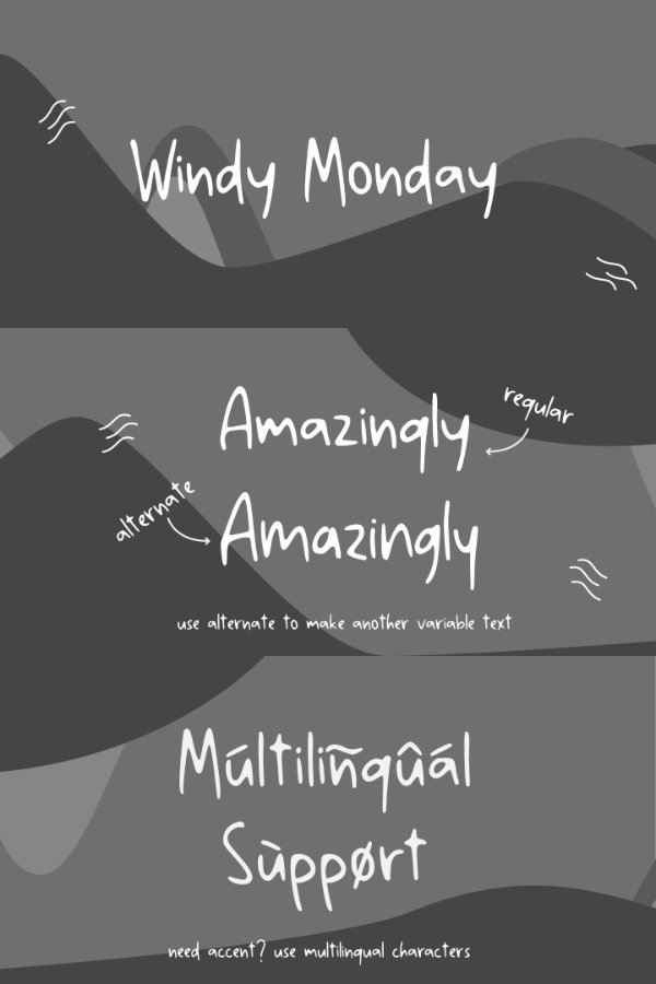 Windy Monday