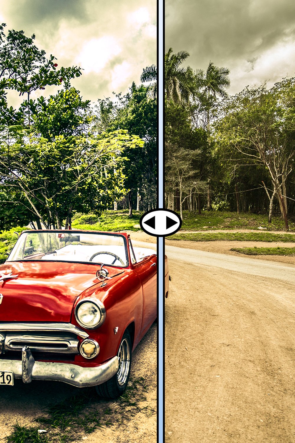 Retro LUT collection photo filter color table