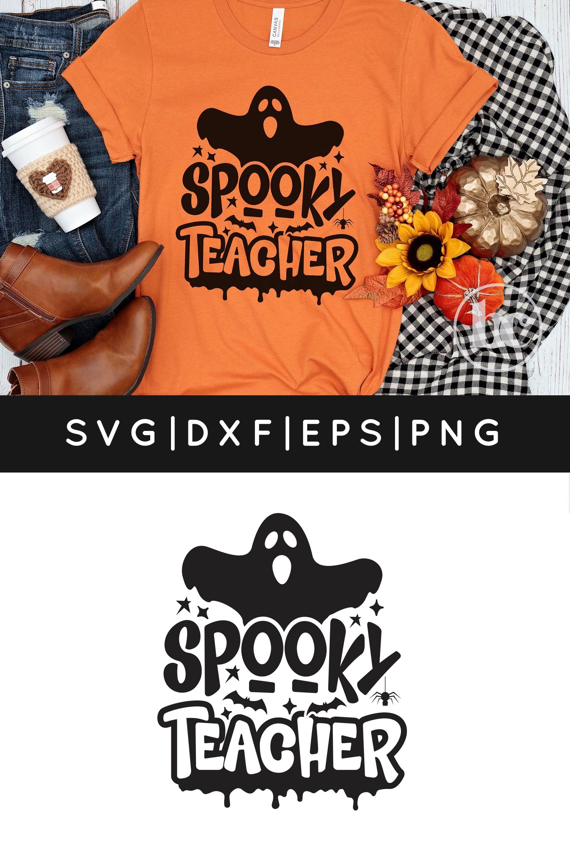 Spooky Teacher SVG | Funny Teacher Halloween SVG File