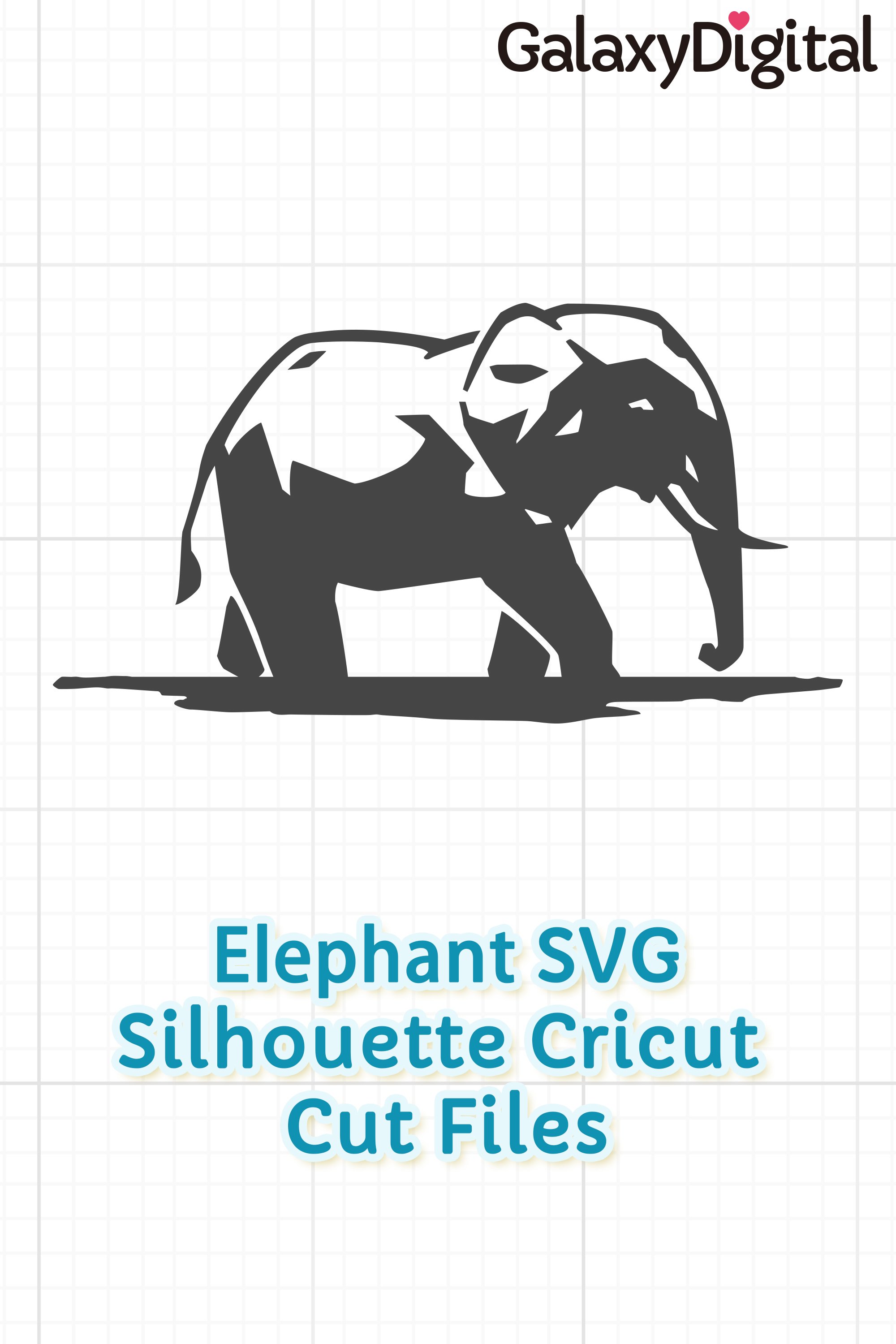 Simple Elephant SVG