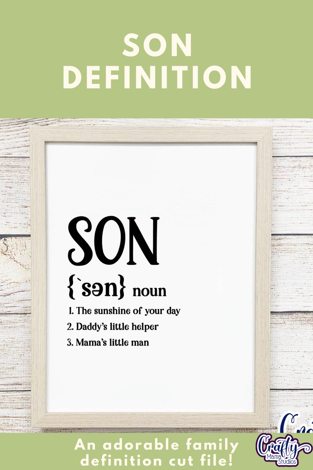Son Definition, Funny Boy Definition SVG, Funny Family (1107241) | Cut ...
