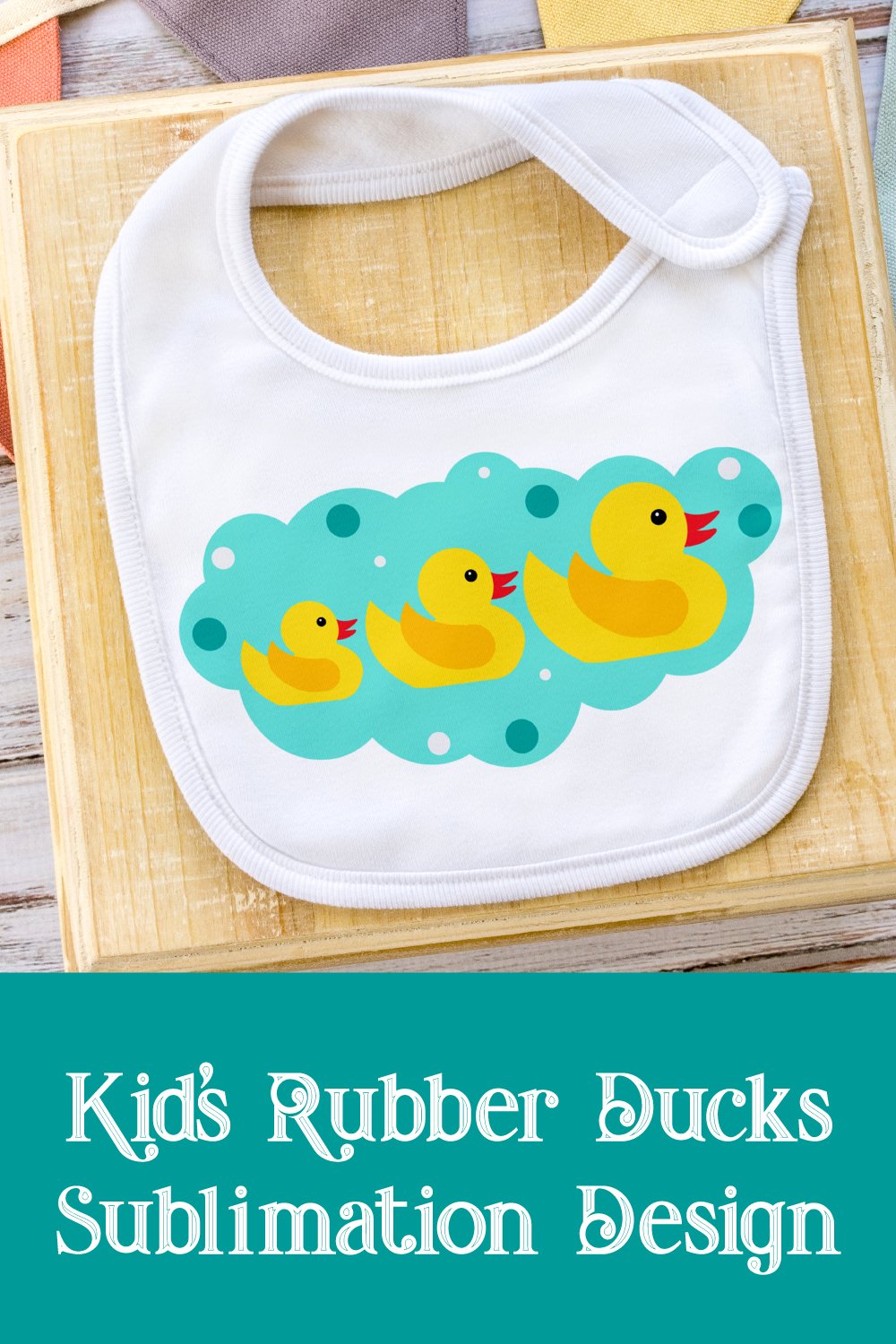 Rubber Ducks Baby Sublimation Graphics | Kids T-shirt Design