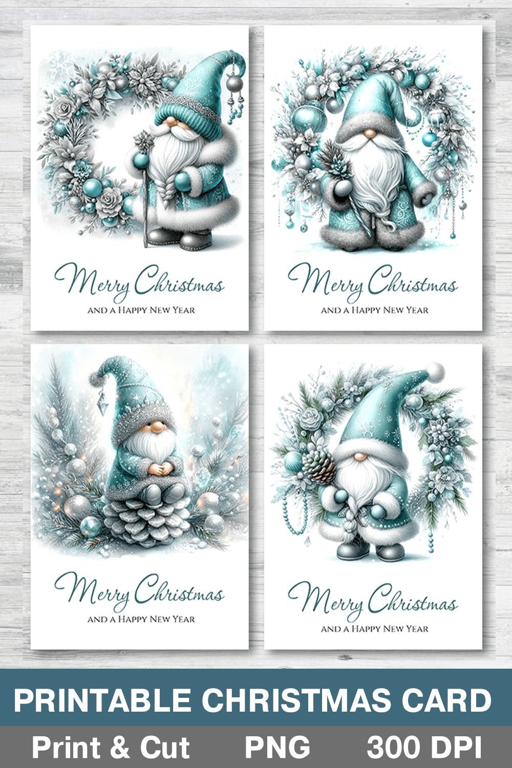 Merry Christmas Card printable