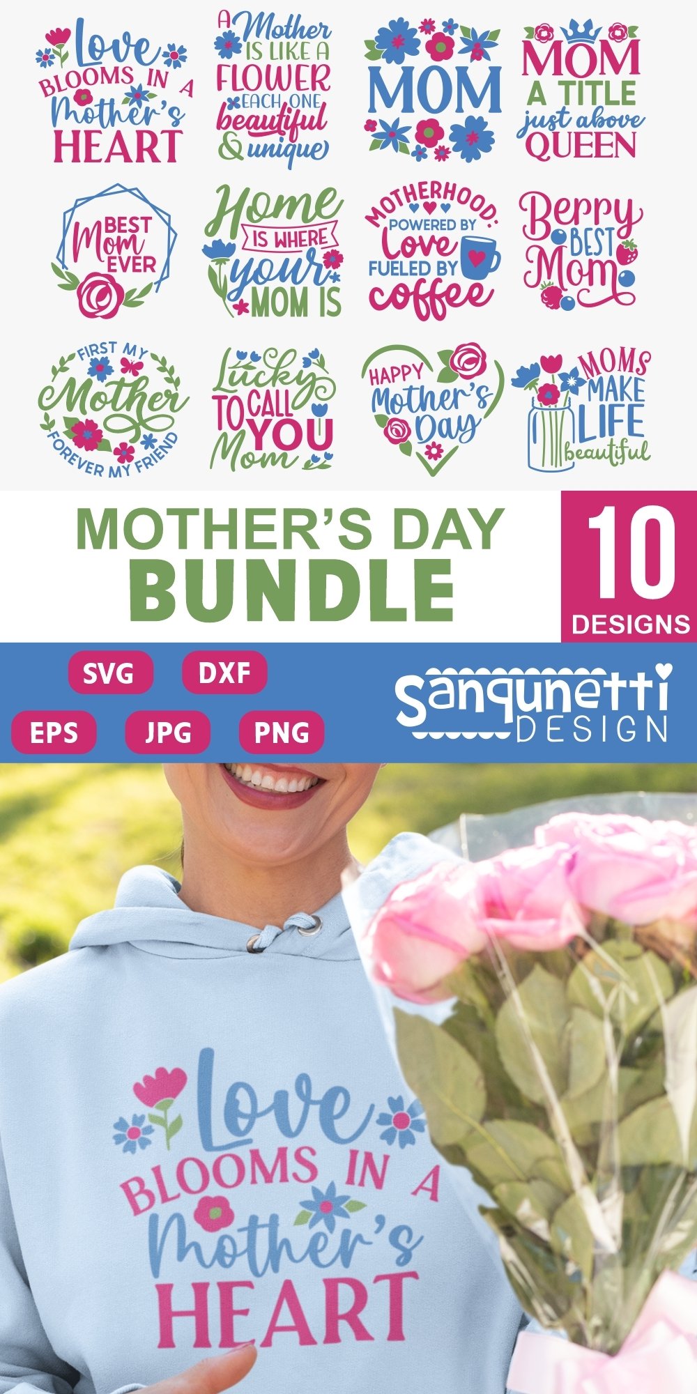 Mother's Day SVG Bundle
