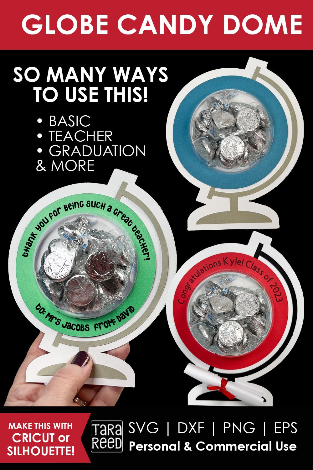 Globe Candy Dome | Graduation Party Idea | Teacher Gift