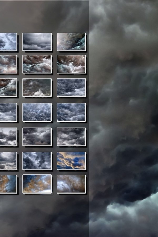 35x Stunning real and surreal thunderstorm clouds
