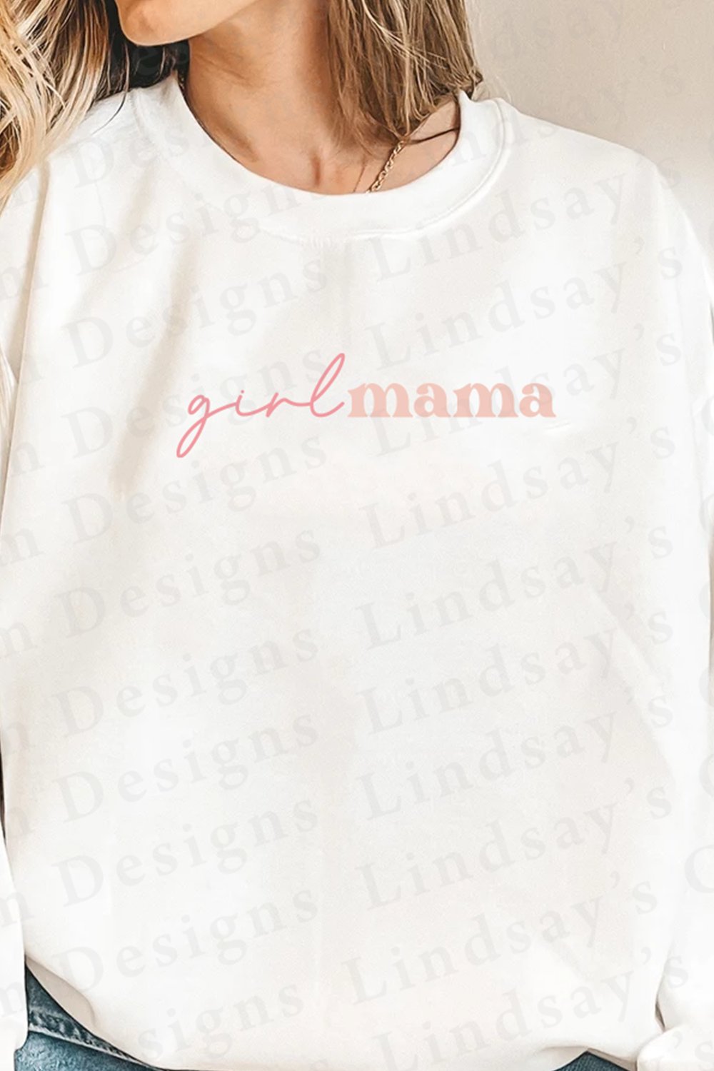 Girl Mama Script SVG
