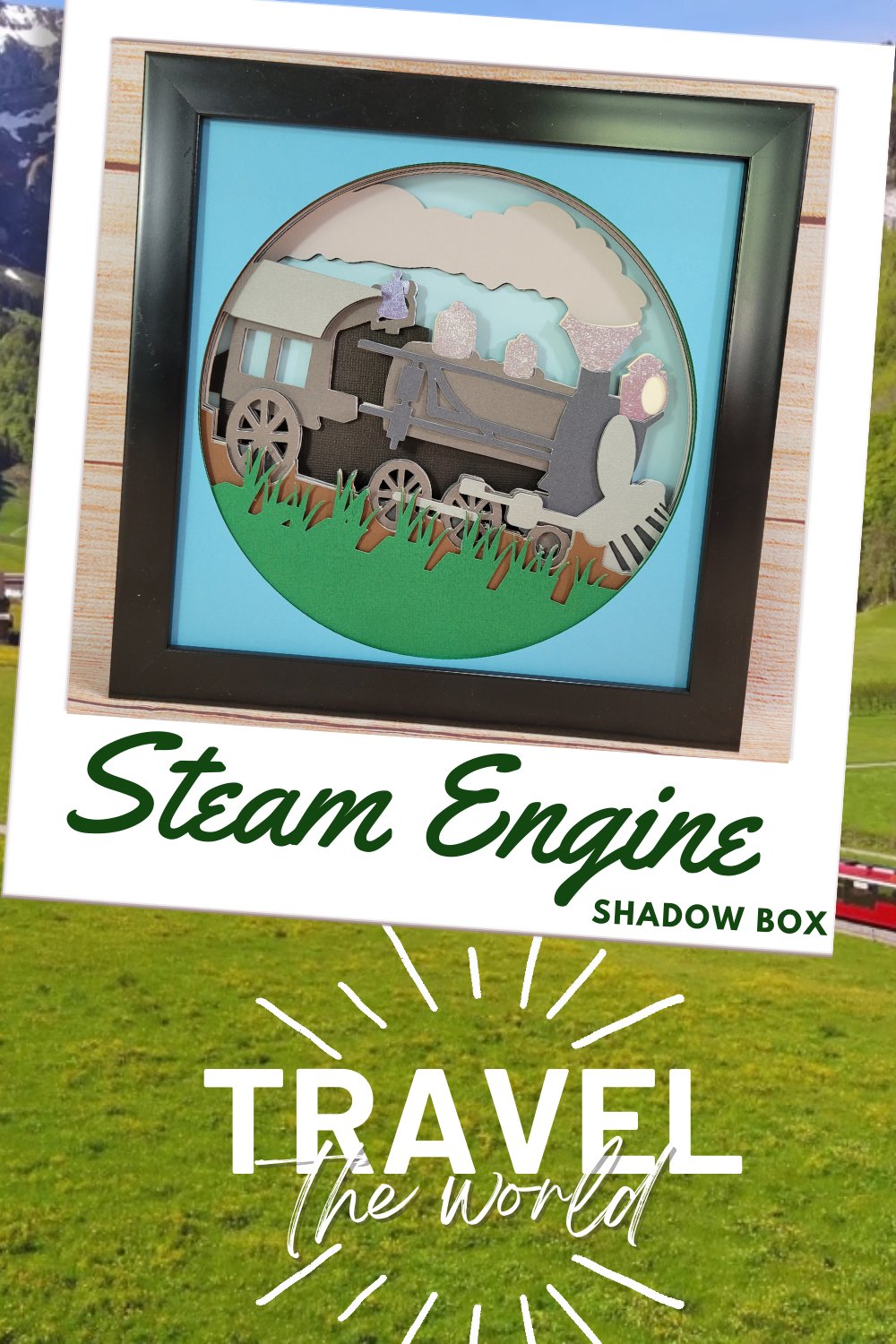 Muscle Car Svg Shadow Box, 3D Layered Hot Rod Car Shadow Box