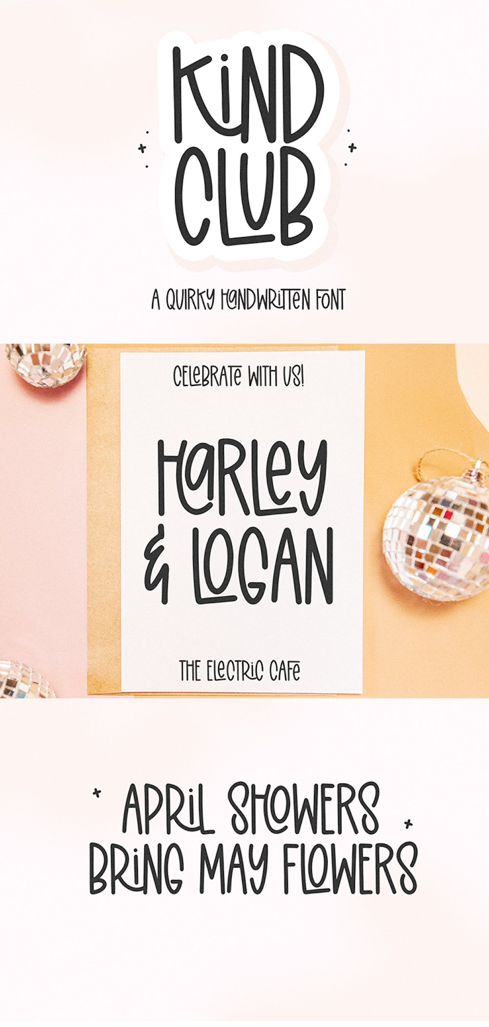 Kind Club - Quirky Handwritten Font