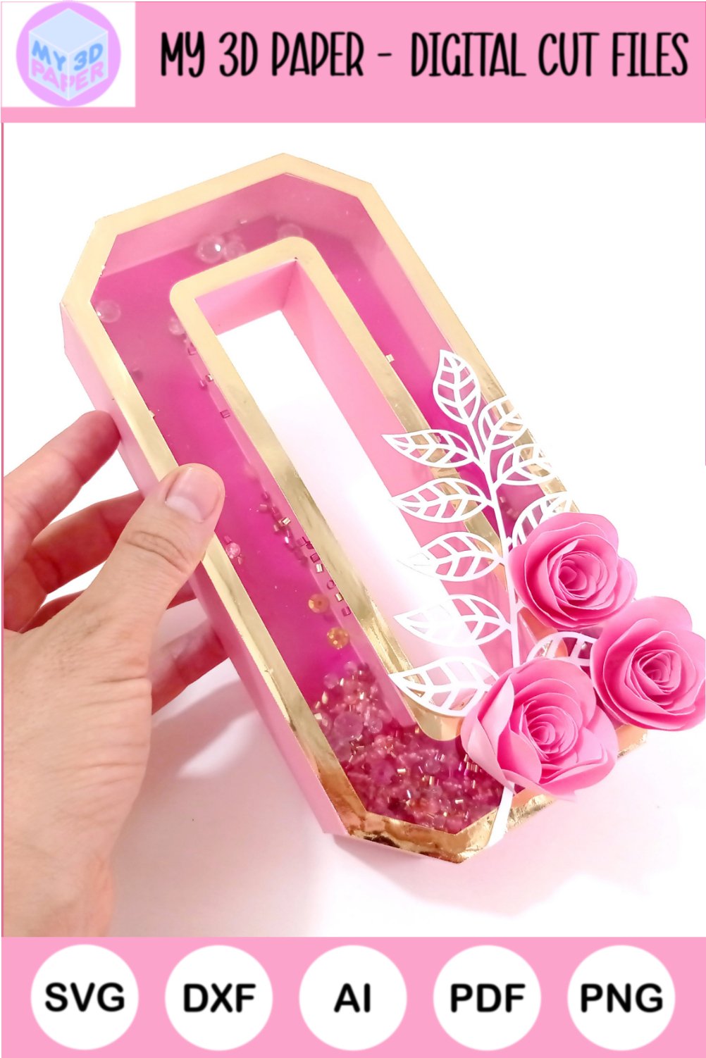 3D Numbers Shaker SVG Numbers from 0 to 9 (2692738)