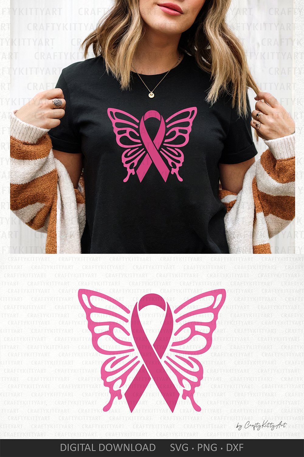 Breast cancer awareness ribbon, Pink ribbon (4828963)