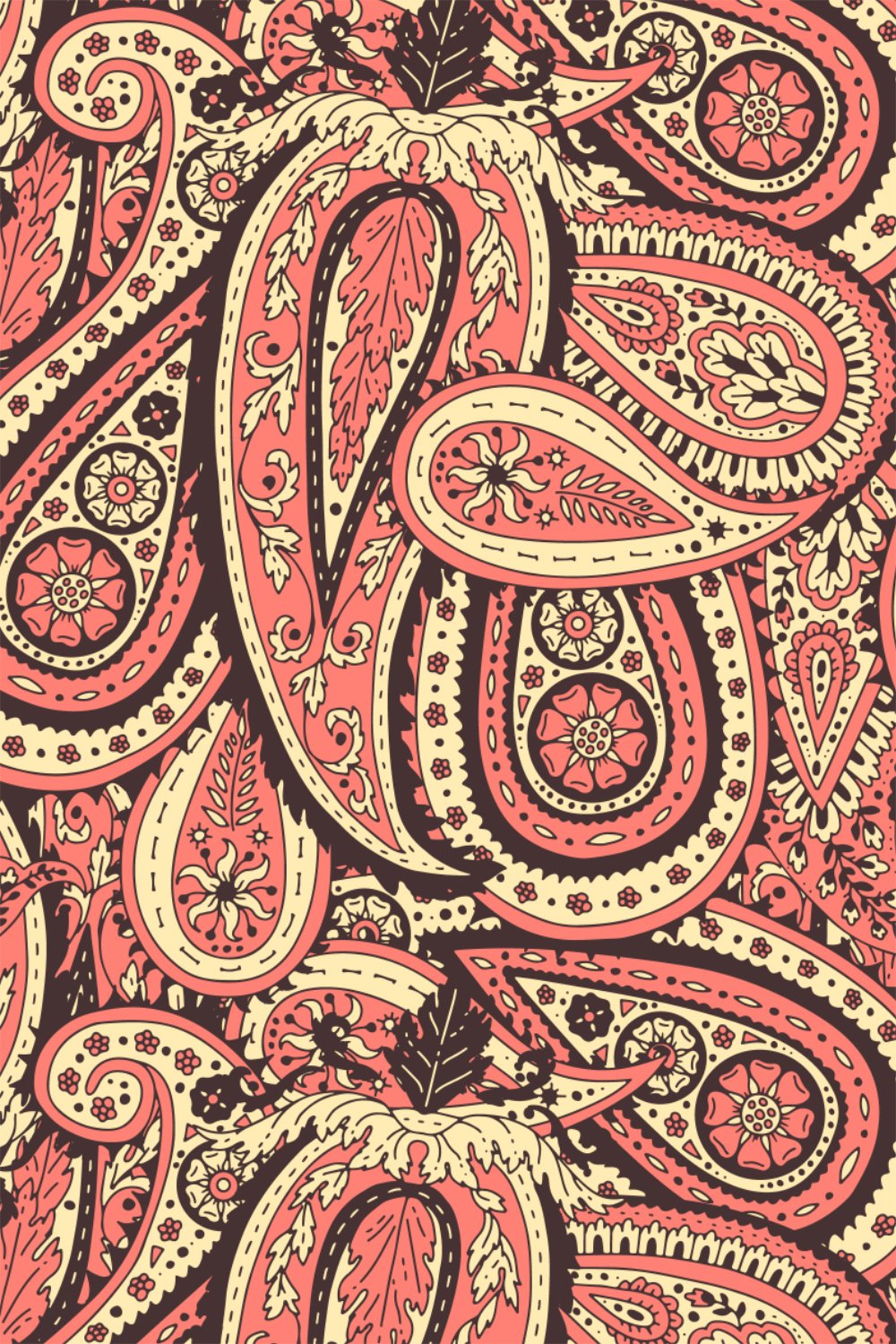Hand-Drawn Paisley Patterns