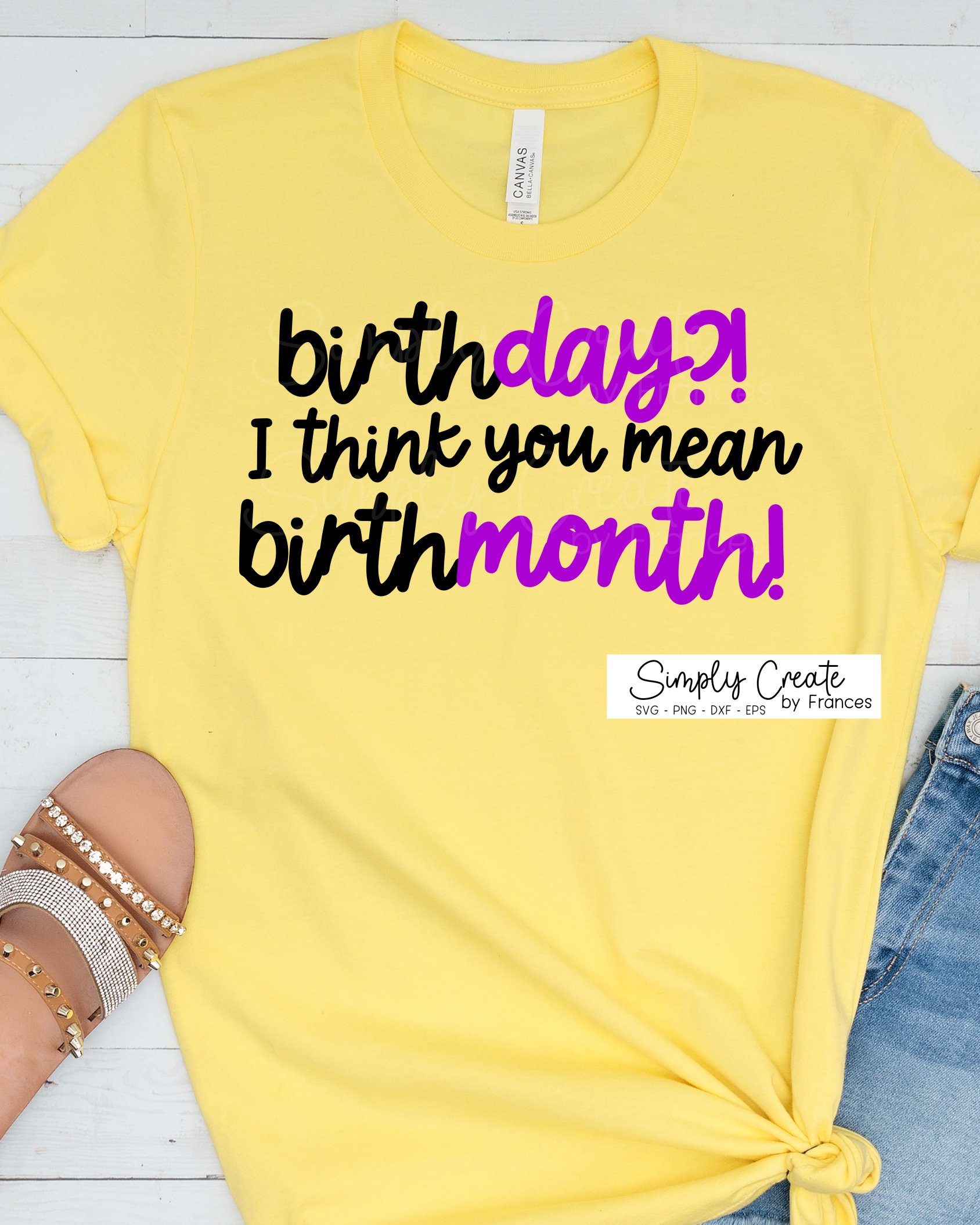 Birthday SVG, Celebrate All Month, funny birthday