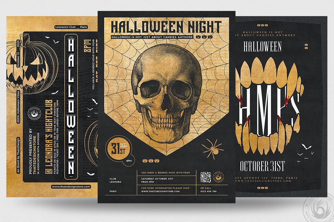 Halloween Flyer Bundle V9