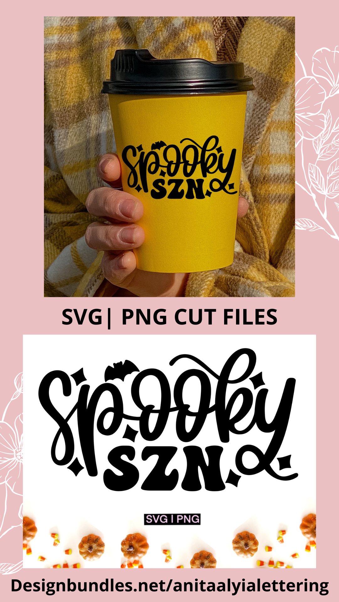 Spooky szn SVG | Spooky vibes SVG | Halloween vibes SVG