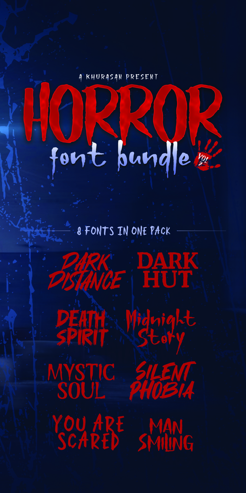 Horror Font Bundle v2