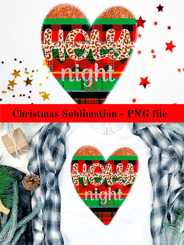 Christmas Sublimation Design. PNG files for Sublimation