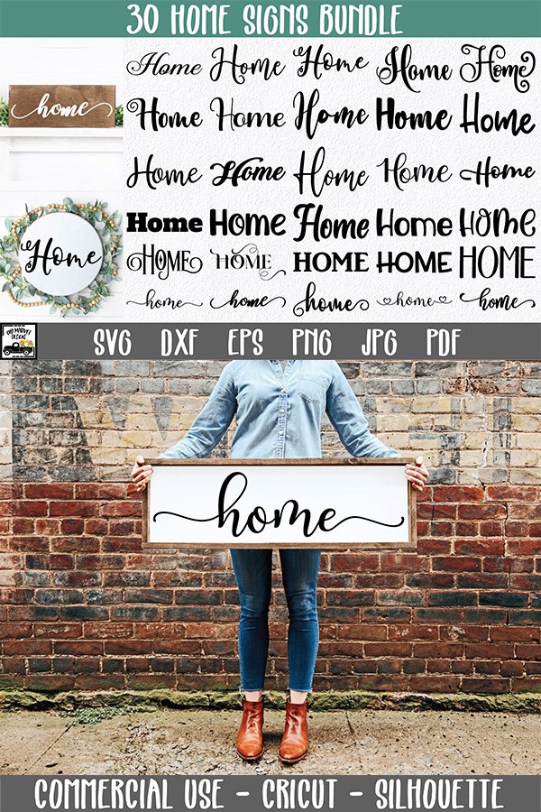 Home SVG Bundle - Home Sign SVG File