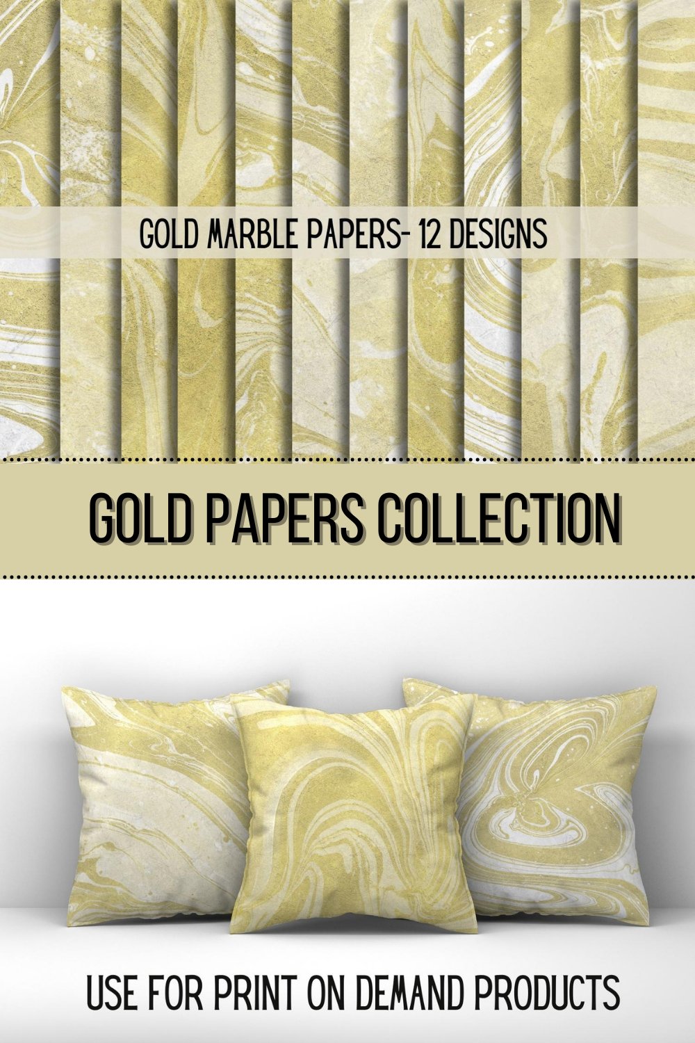 Gold Marble Papers Collection (2492236)