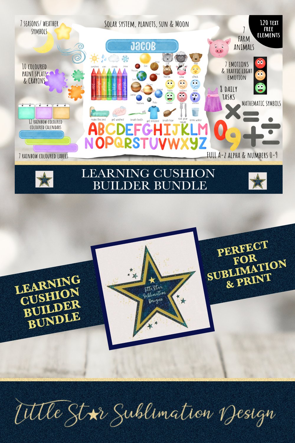 Learning Cushion Builder Bundle