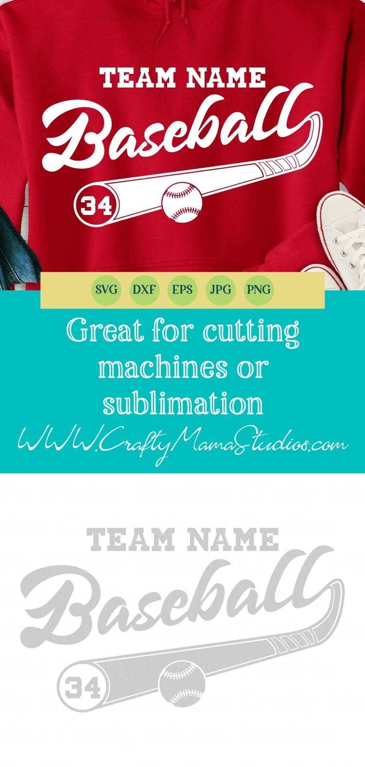 Baseball Team Svg, Baseball Shirt Svg, Baseball Cut File (719461 ...