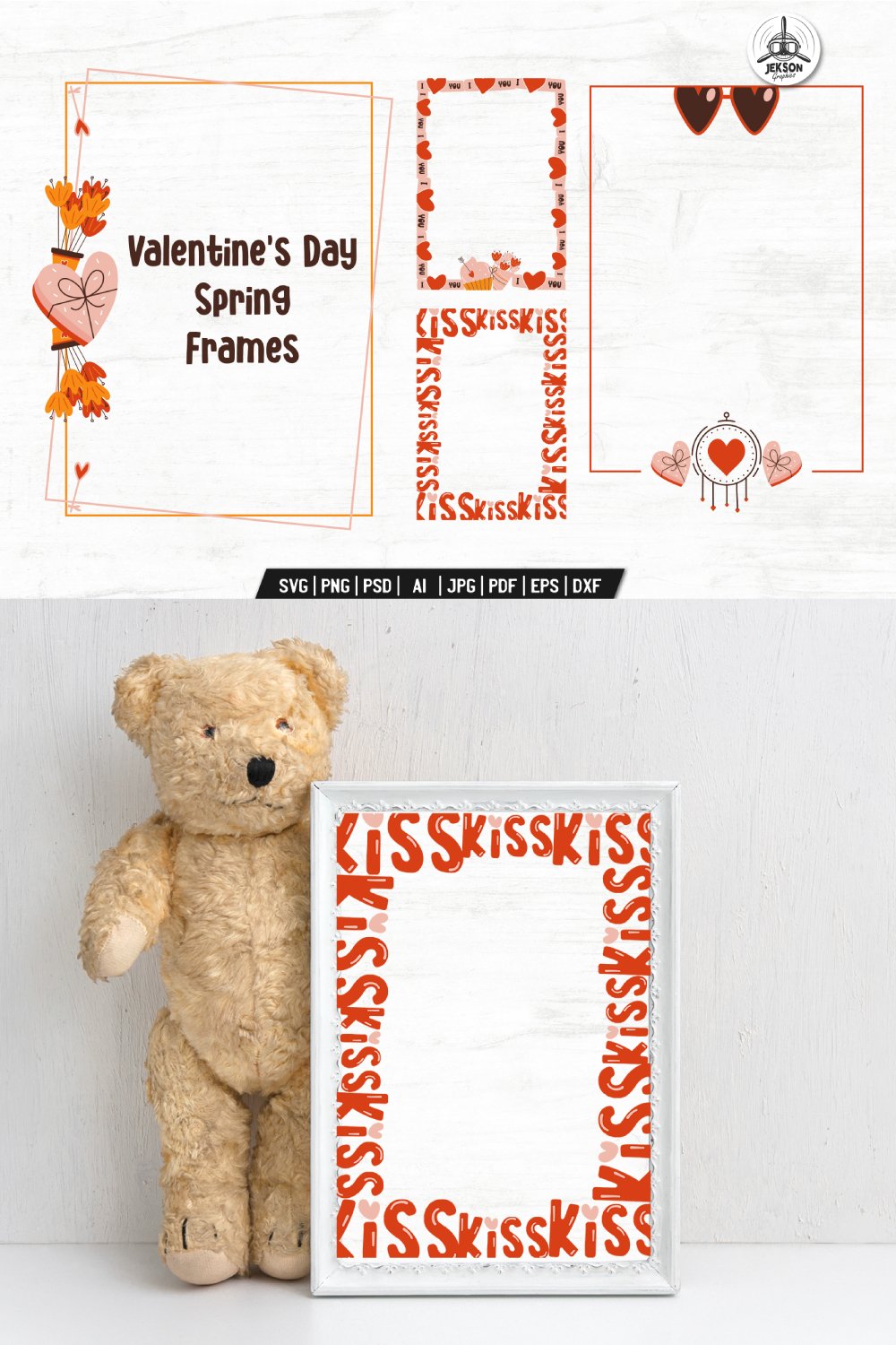 Valentines Day Frame Design Valentine Spring Cards PNG
