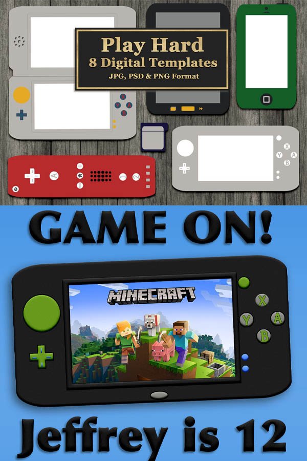 Gaming and Mobile Devices Digital Templates