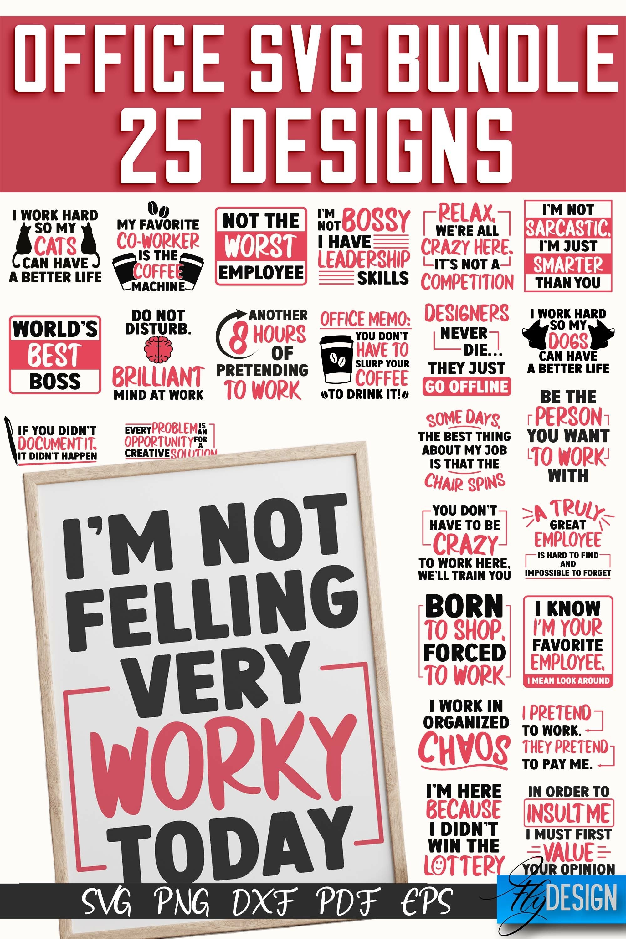 Office Humor SVG Bundle| Sarcastic Work SVG | Funny Office